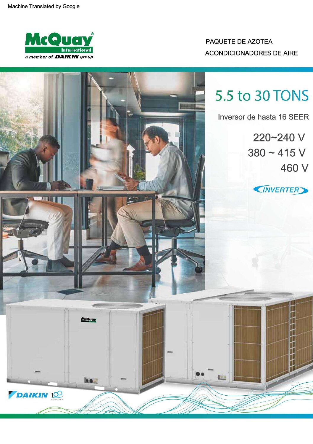 Sistema Rooftop McQuay by Daikin - Centro Aire - Daikin Dealer Platinum